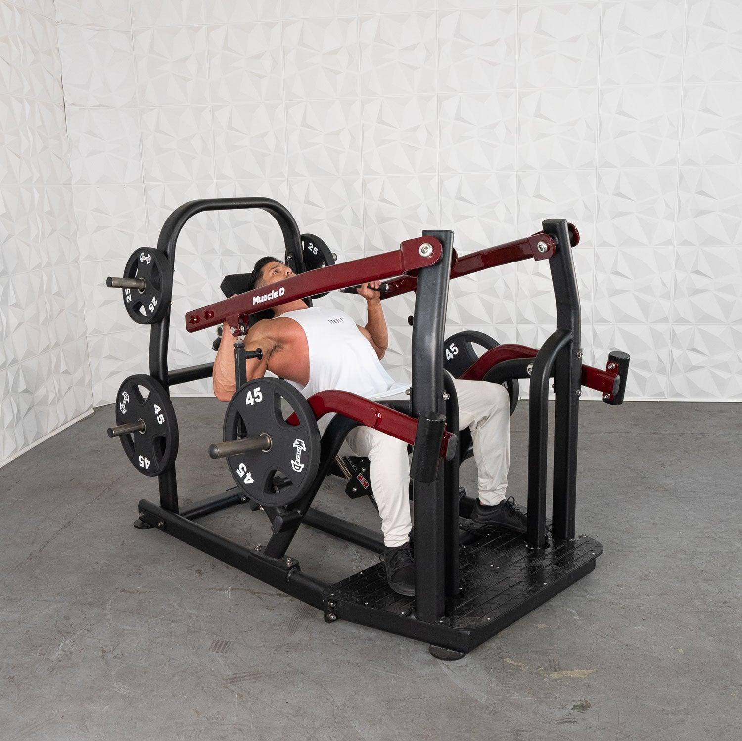 Pro Strength Incline Chest / Shoulder Press - Muscle D Fitness - Adjus ...